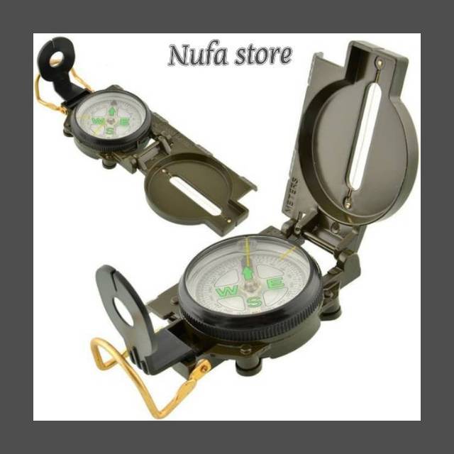 Jual KOMPAS BIDIK LENSATIC - PENUNJUK ARAH - CAMPING - COMPASS - TACTICAL ARMY | Shopee Indonesia