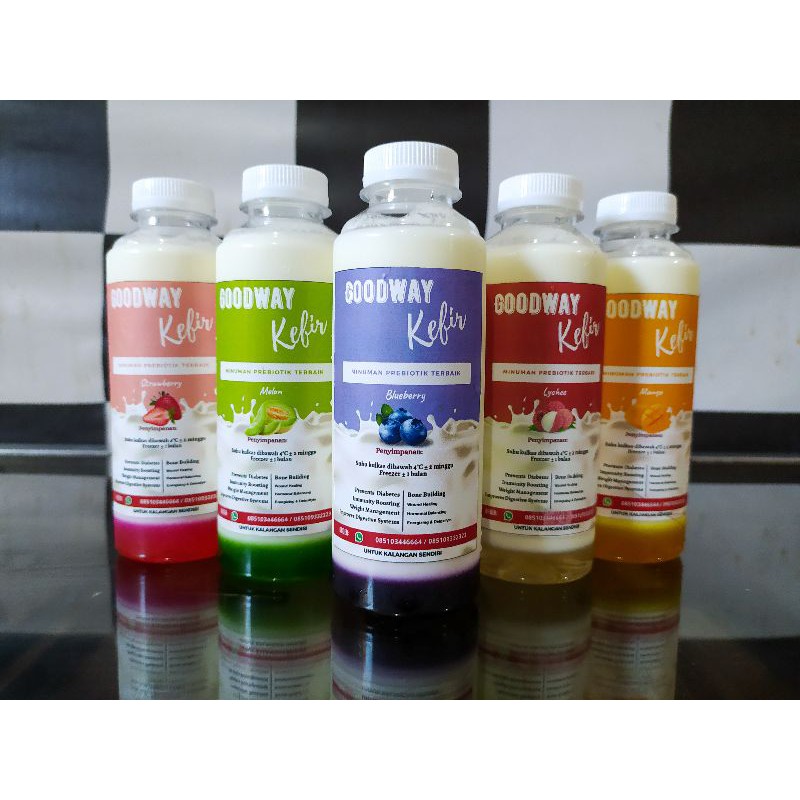Jual Susu Kefir Sapi Varian Rasa Premium isi 250ml lawan corona immune ...