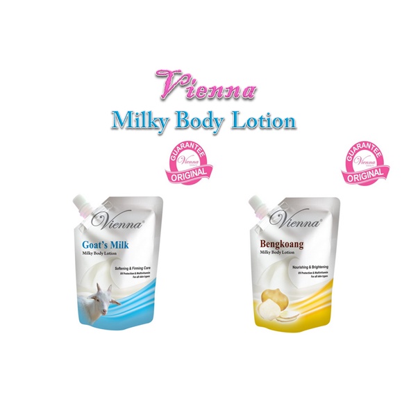 Jual VIENNA MILKY BODY LOTION 250GR SACHET - LOTION VIENNA SACHET ...