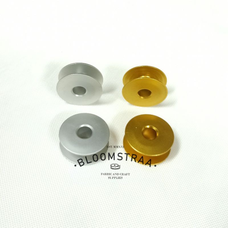 Jual Spool Bobbin Aluminium spul palet benang sekoci mesin jahit bobbin ...