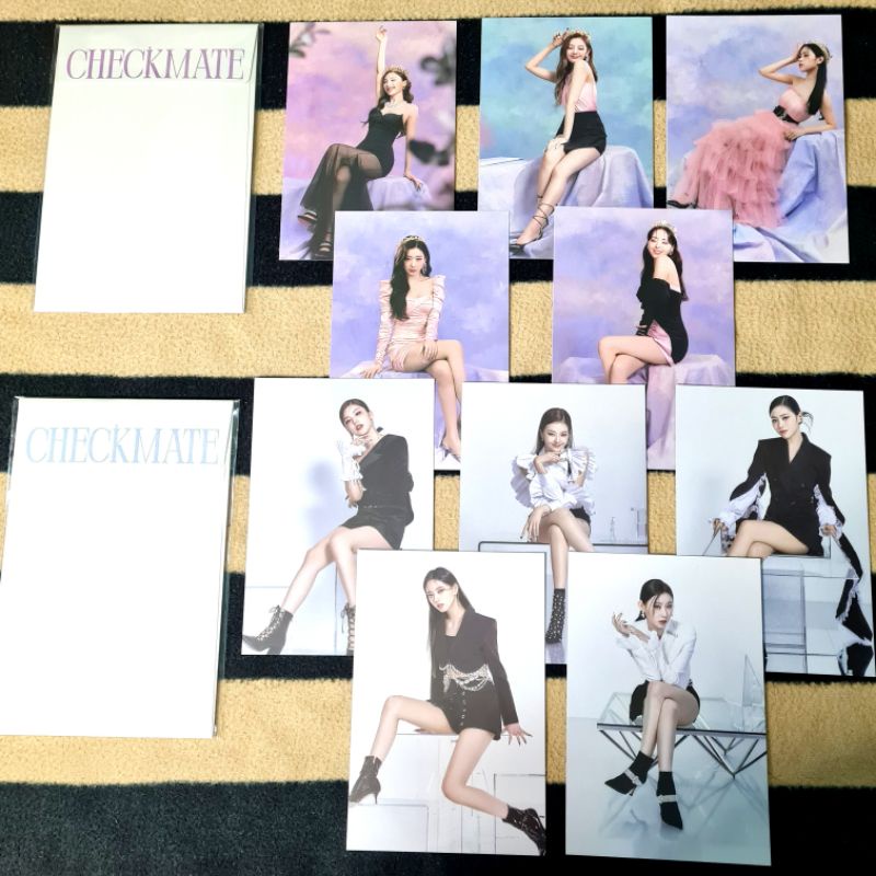 Jual [SHARING] ITZY PO Benefit Postcard - Official From Checkmate Album ...