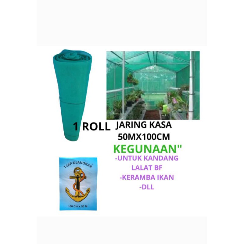 Jual Jaring Insect Screen Net HIJAU / Kasa Mesh Anti Nyamuk Hama Serangga Untuk Kandang lalat bf ...