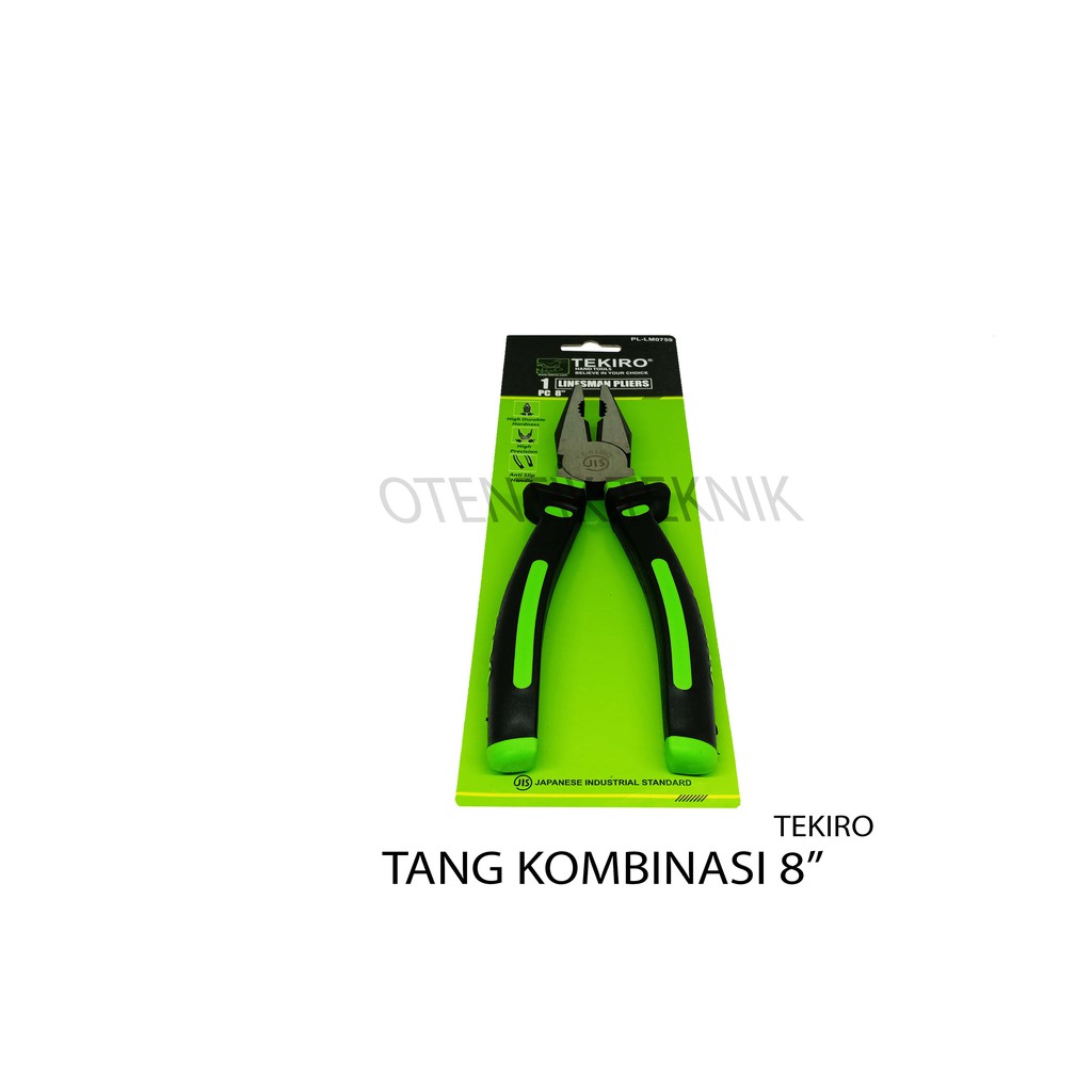 Jual TEKIRO TANG KOMBINASI 8" - TEKIRO LINESMAN PLIERS 8 INCHI ...