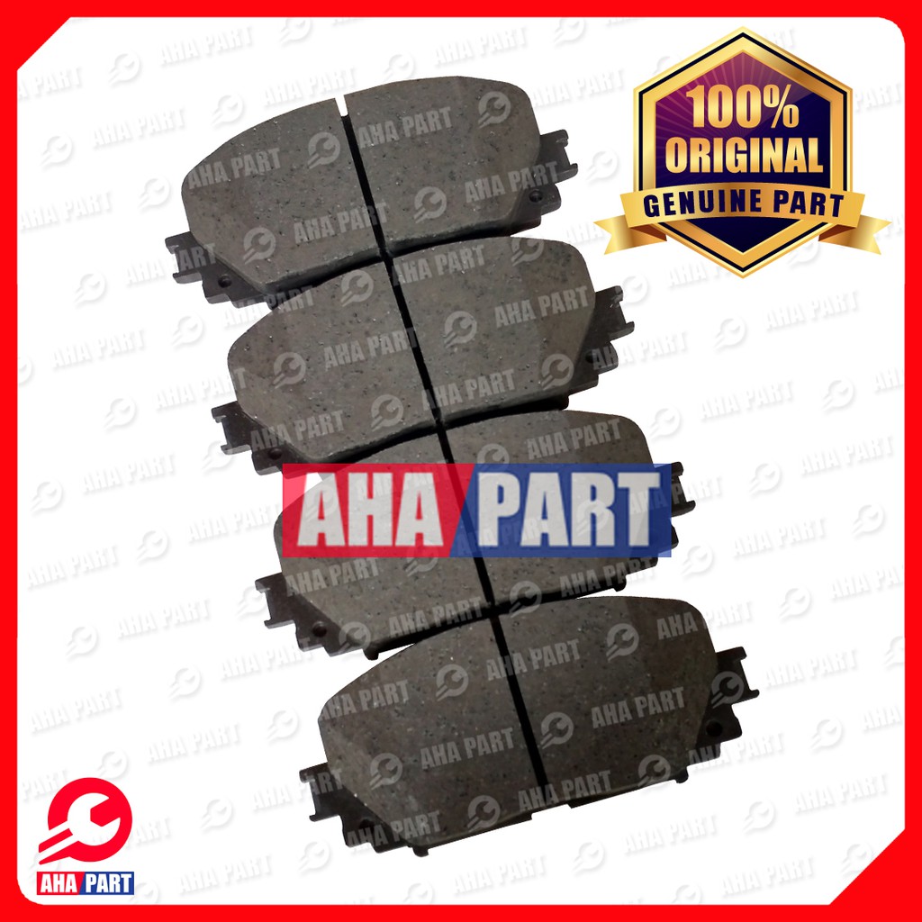 Jual TOYOTA BRAKE PAD / KAMPAS REM DEPAN YARIS / VIOS 04465-52240-82 ...