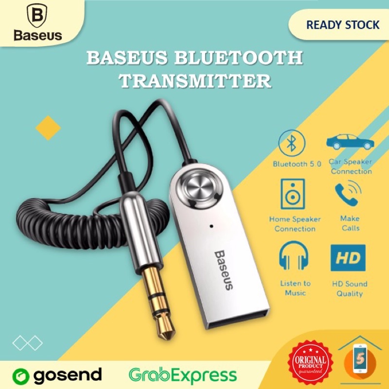 Jual Baseus Bluetooth Transmitter Wireless Bluetooth Receiver Adapter ...