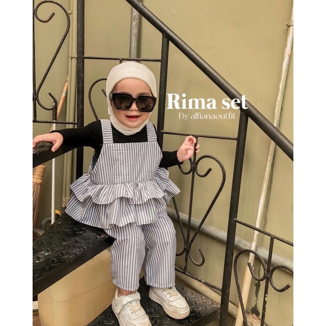 Jual RIMA ONE SET By alfiana outfit/Satu set ootd anak/set pakaian anak ...