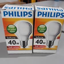 Jual LAMPU PHILIPS SOFTONE KUNING 40 WATT | Shopee Indonesia