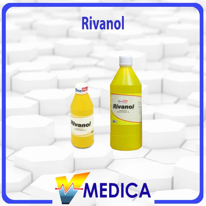 Jual Rivanol Onemed / AntiSeptic Cairan Disinfektan Pembersih Luka ...