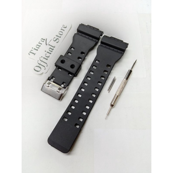 Jual Tali jam G-Shock Ga100 Ga 110 GA-100 Bonus spring bar + obeng ...