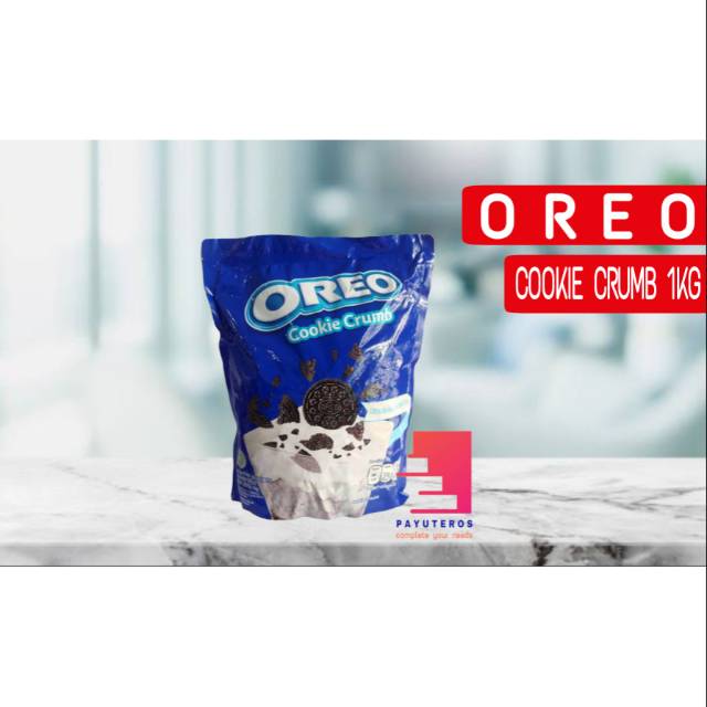 Jual OREO COOKIE CRUMB 1KG / OREO BUBUK KASAR / OREO BISCUIT TOPPING ...