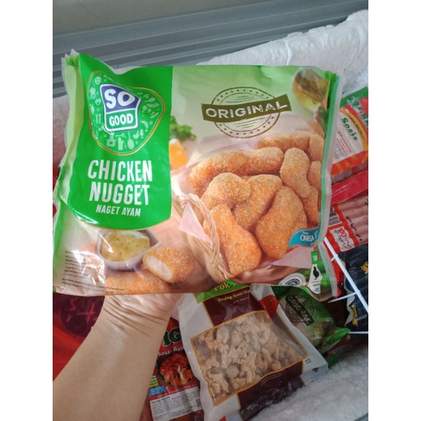 Jual So Good Chicken Nugget Original uk 400gr | Shopee Indonesia