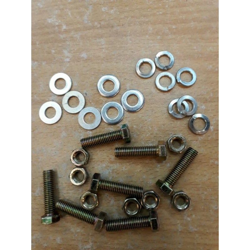 Jual Baut Mur 8mm (Kunci 12) x 30mm | Shopee Indonesia