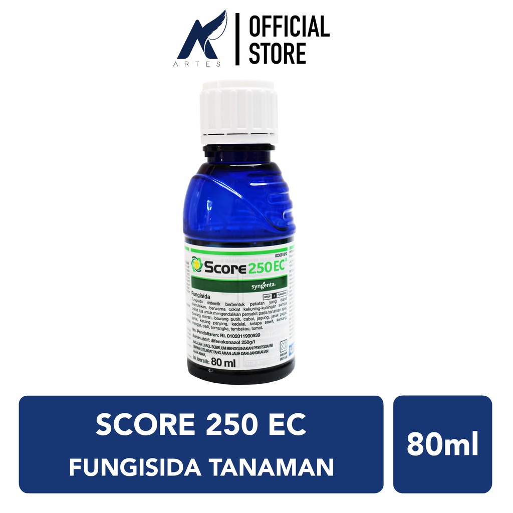 Jual SCORE 250 EC Fungisida-Obat-Anti-Racun-Pengendali Penyakit Jamur ...