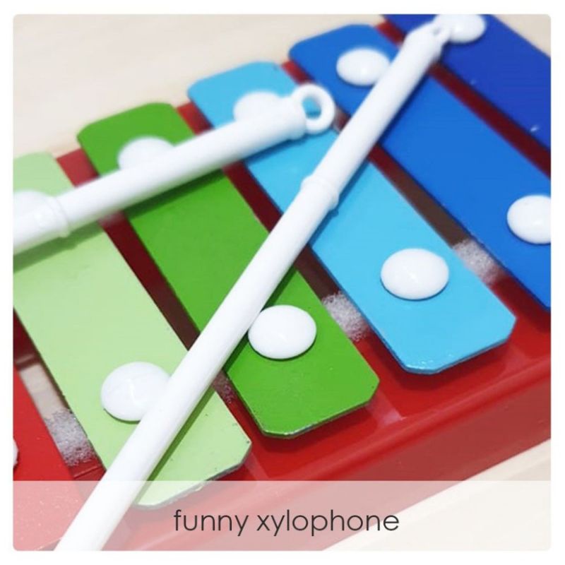 Jual ST 2514 Mainan edukasi anak xylophone mainan alat musik gambang ...
