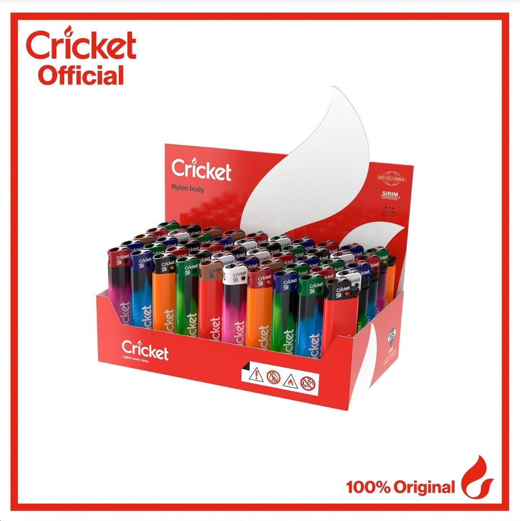 Jual Korek Api Cricket Original (50 pcs) | Shopee Indonesia