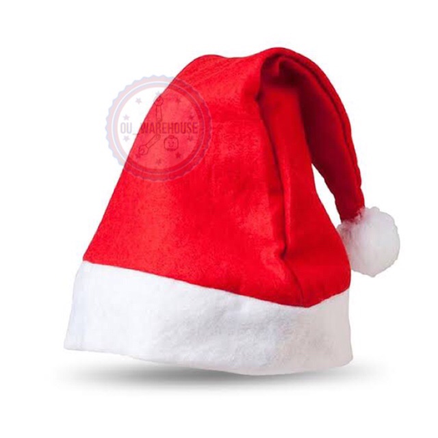 Jual Topi natal POLOS - TOPI SANTA POLOS - XMAS HAT - CHRISTMAS HAT ...