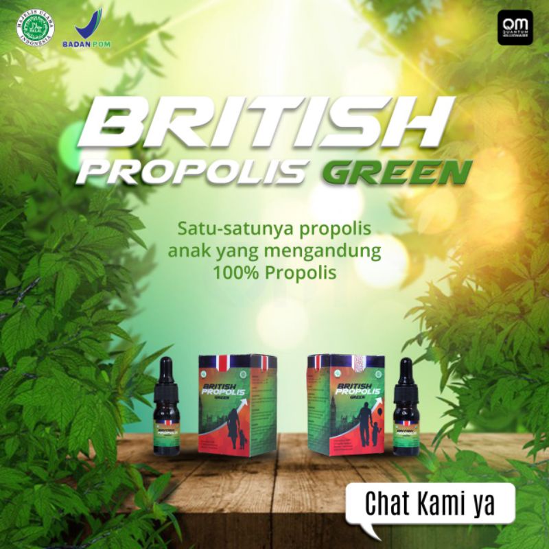 Jual BRITISH PROPOLIS GREEN (khusus untuk anak usia 1-12th) | Shopee ...