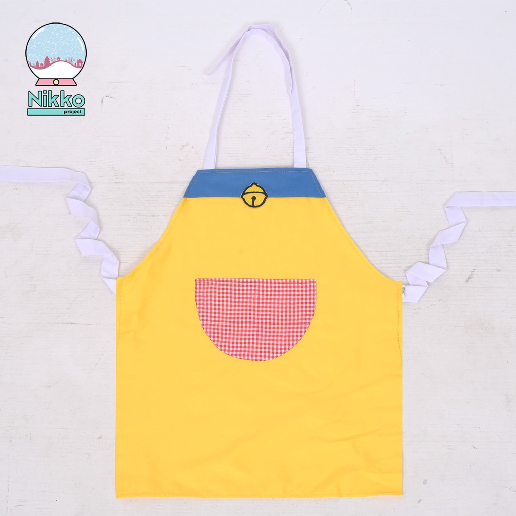 Jual NIKKO - Celemek DORAMI Adik Doraemon Apron Anak Dewasa Karakter ...