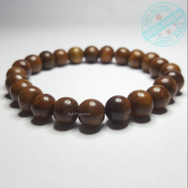 Jual Gelang Kayu Gaharu Original Aroma Khas Kayu Gaharu | Shopee Indonesia