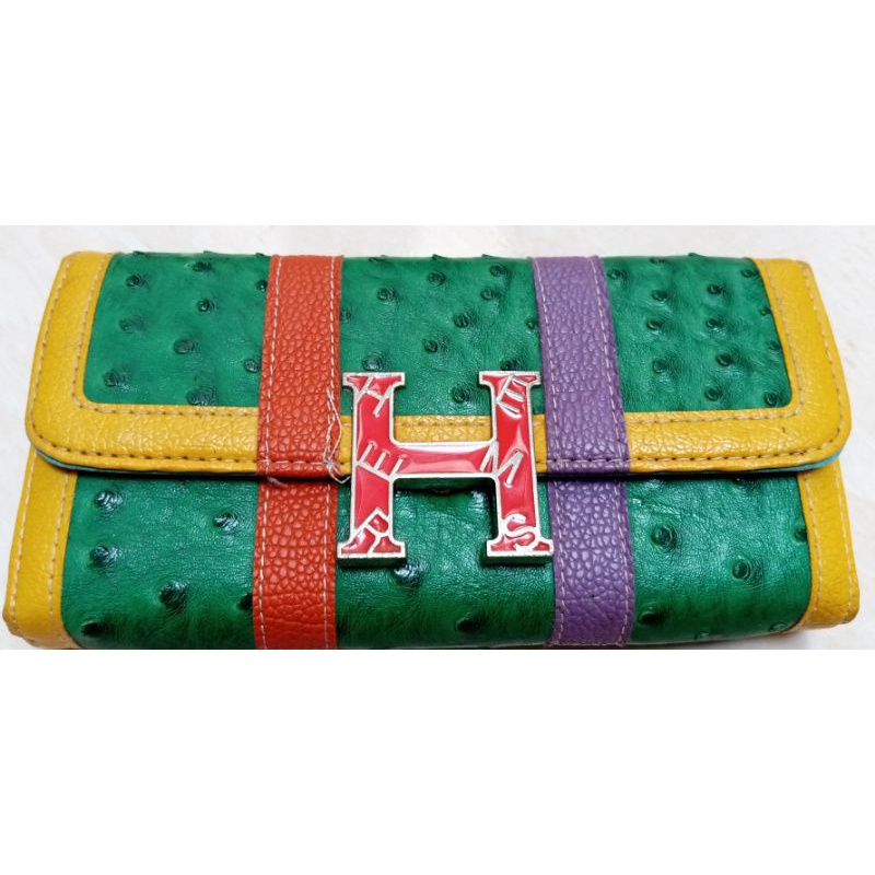Jual preloved dompet Herme kulit burung unta asli (bekas pakai ...