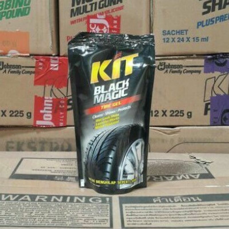 Jual KIT BLACK MAGIC TIRE GEL POUCH 200ML | Shopee Indonesia