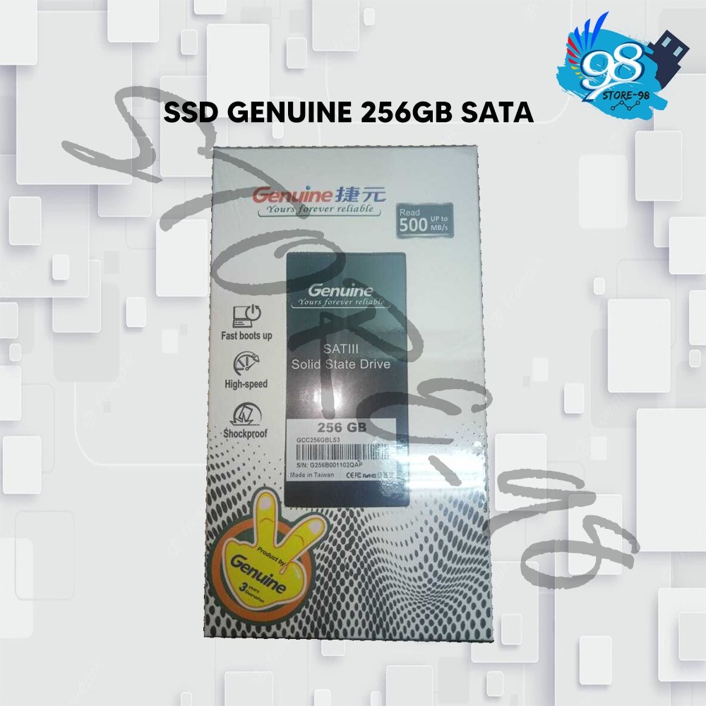 Jual SSD Genuine 256 GB SATA 3 - SSD 256GB 2,5" - termurah | Shopee ...