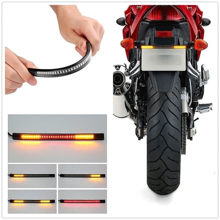Jual LAMPU REM MOTOR LED SEN SIGN SEIN MOTOR LAMPU PLAT MOTOR BRAKE ...