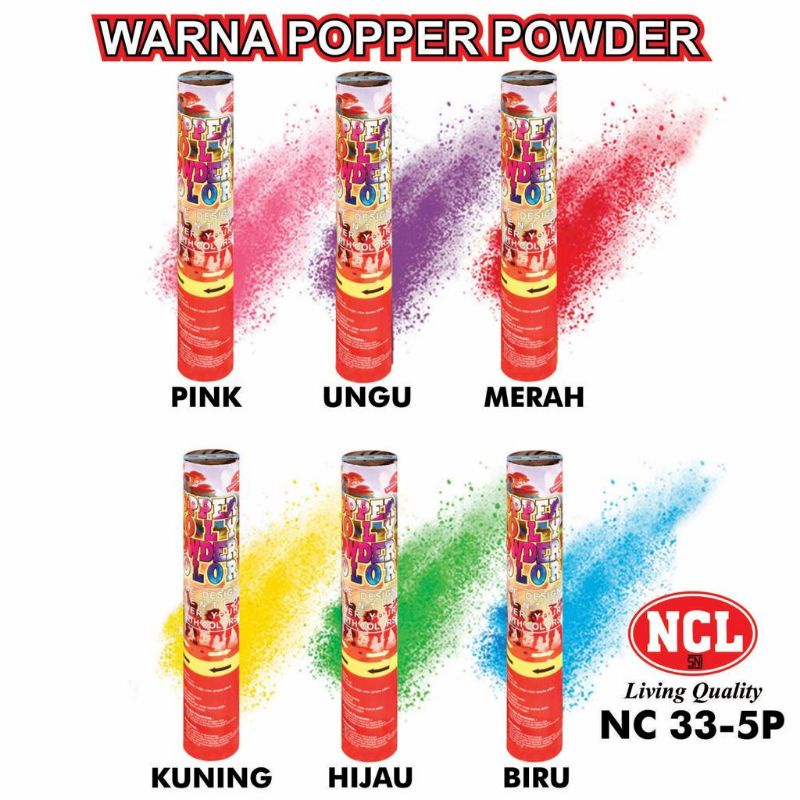Jual Confetti / Party Popper/ Confetti powder/Holy Powder Warna Harga ...