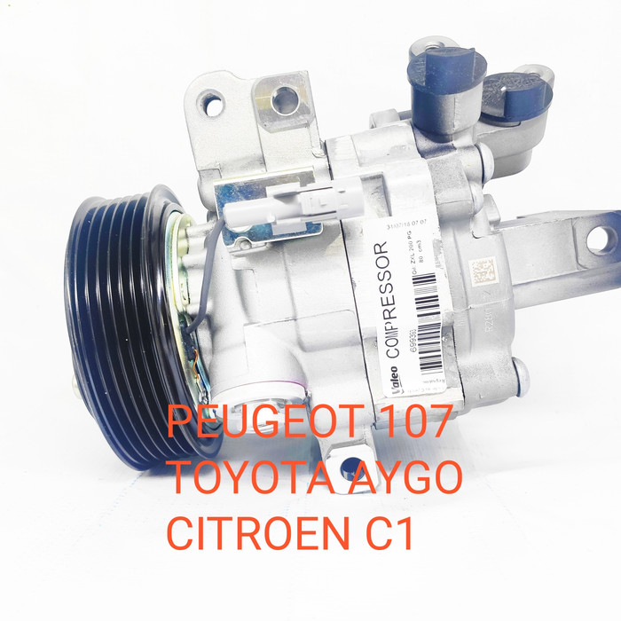 Jual COMPRESSOR KOMPRESOR COMPRESOR PEUGEOT 107 VALEO ORIGINAL ...