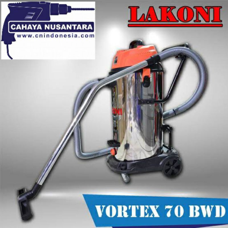Jual Mesin Vacum Cleaner Lakoni Vortex 70P BWD (Kapasitas 70 Liter) | Shopee Indonesia
