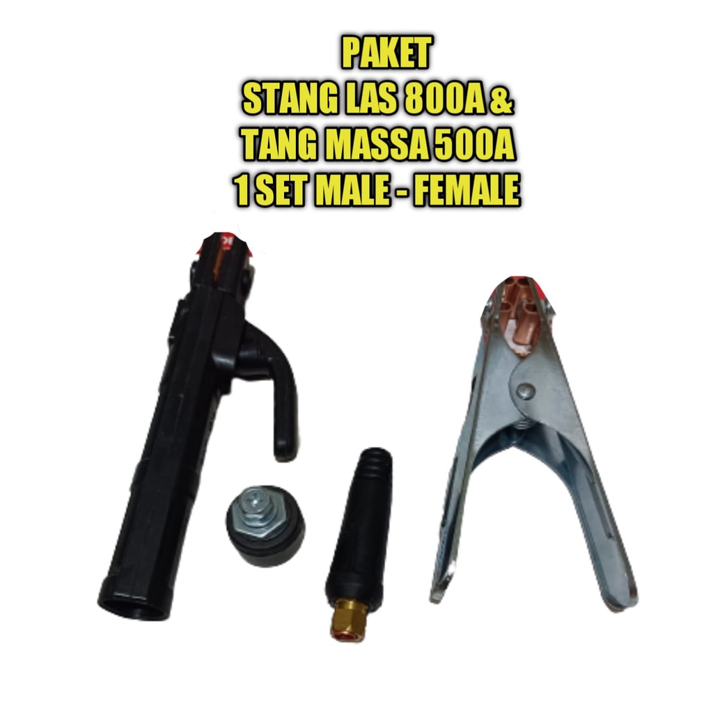 Jual PAKET SET stang las tang las Electrode holder 200A 800A PLUS Jepitan Kawat Las Tang Stang ...