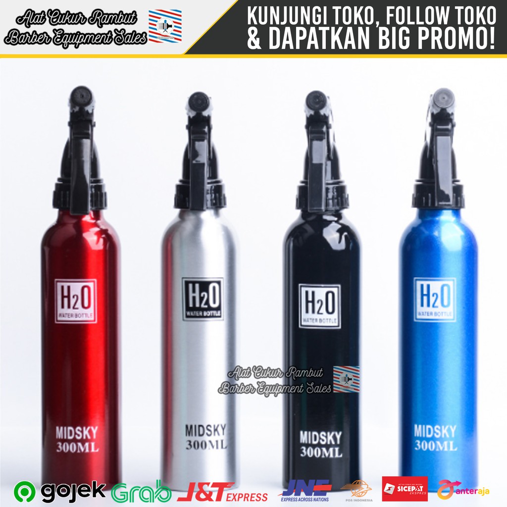 Jual Botol Spray Semprotan Air Botol Barber Alumunium Salon Pangkas ...