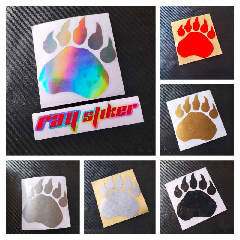 Jual STIKER CUTTING CAKAR HARIMAU MACAN | Shopee Indonesia