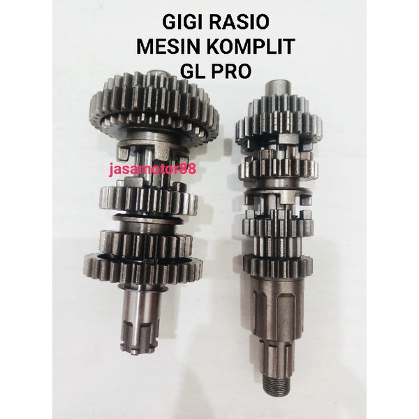 Jual GEAR GIR GIGI RASIO MESIN KOMPLIT GL PRO CDI | Shopee Indonesia