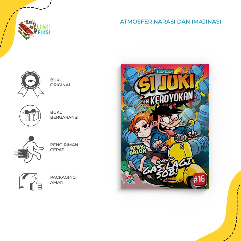Jual Si Juki : Seri Keroyokan #16 - Pionicon - Penerbit Bukune | Shopee ...