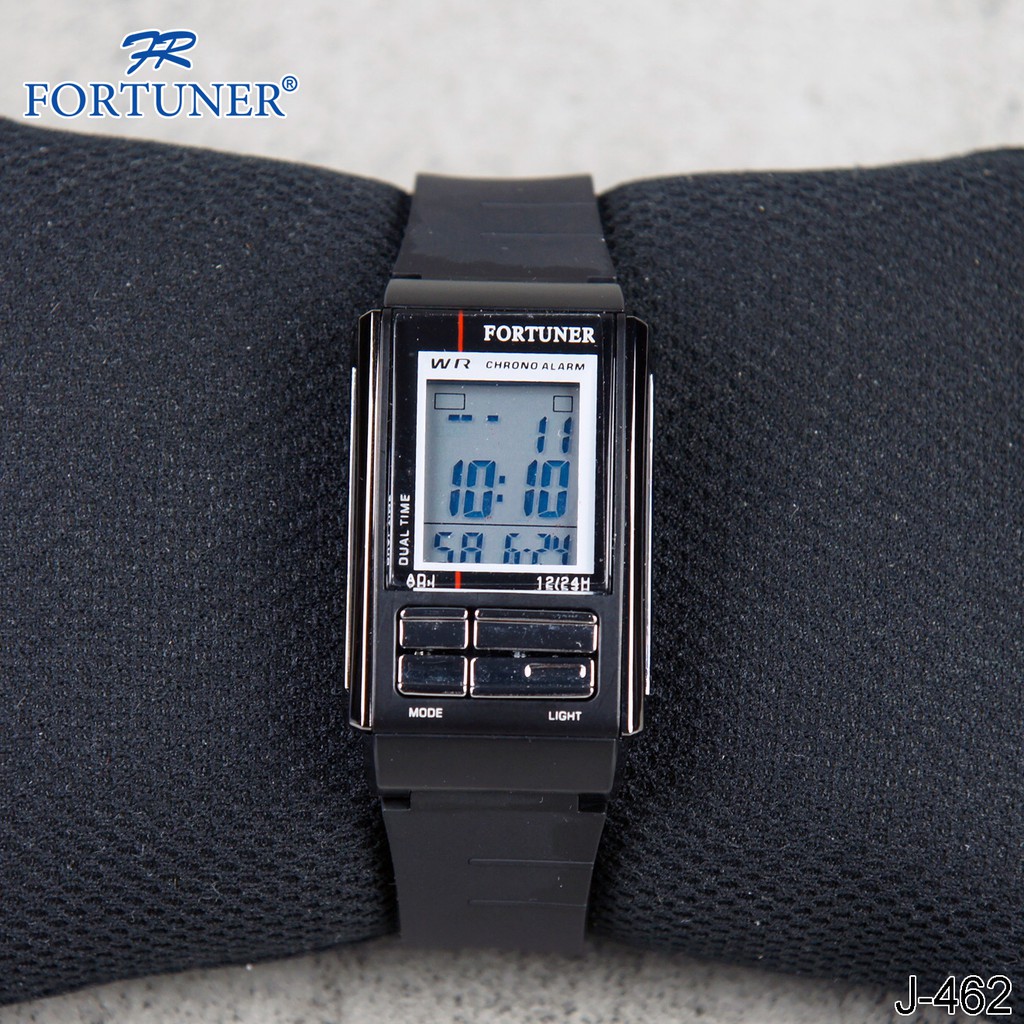 Jual Fortuner Original Arloji Jam Tangan Wanita Digital Rubber Opal ...