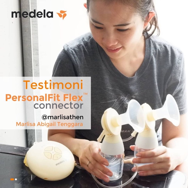 Jual Medela Connector Flex Konektor Corong Original Medela | Shopee ...