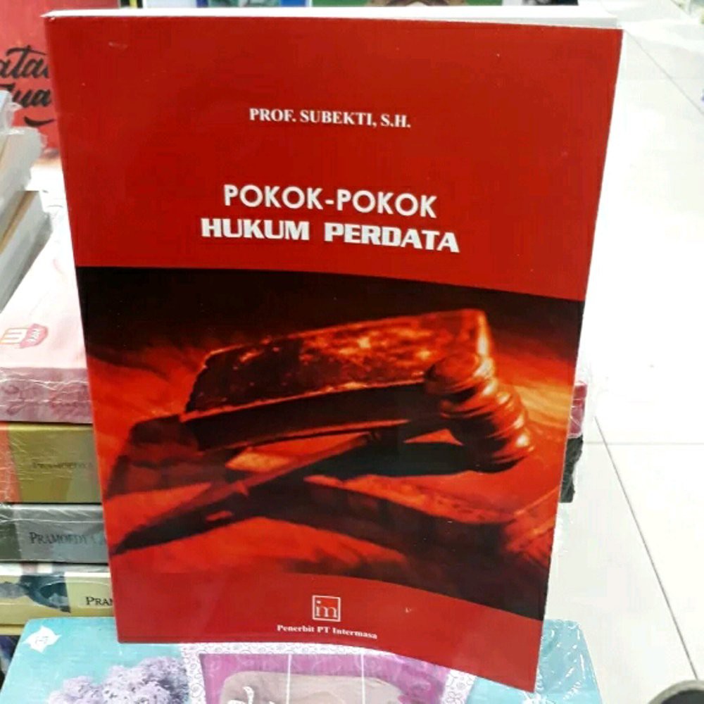 Jual Buku - POKOK POKOK HUKUM PERDATA - R Subekti | Shopee Indonesia