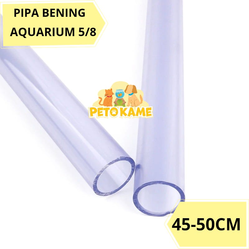 Jual Pipa Bening Aquarium +- 50 cm Diameter 5/8 | 0.5 meter Filter ...