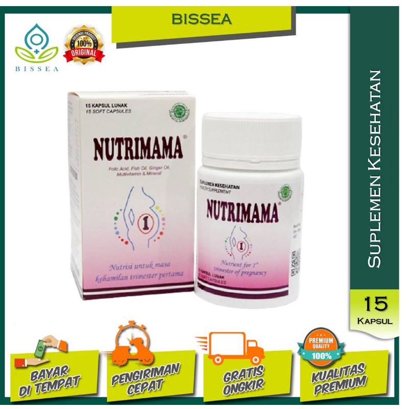 Jual NUTRIMAMA 1 (ISI 15 KAPSUL) | Shopee Indonesia