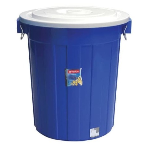 Jual Ember Tong Air Tempayan Plastik 80 Liter + Gagang Besi PC8 Lion ...