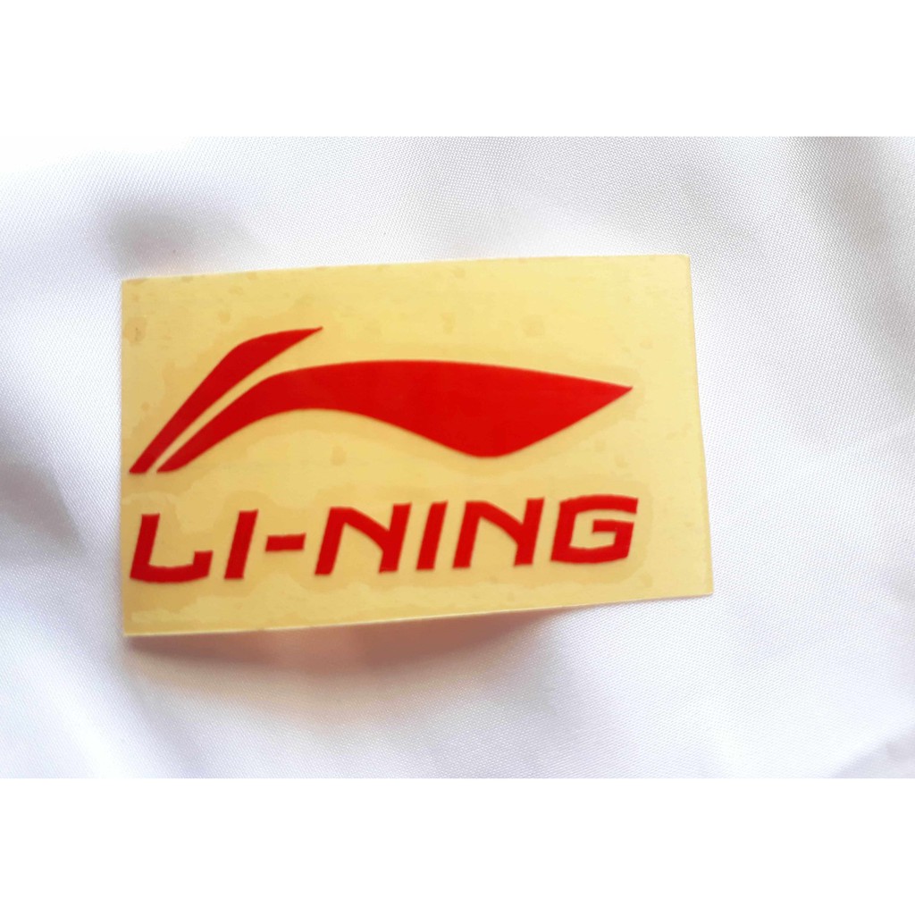 Jual Stiker LI NING Badminton Sticker LINING | Shopee Indonesia