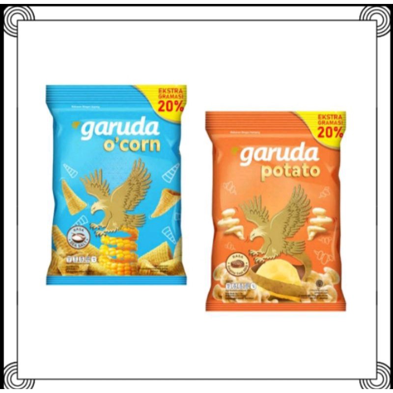 Jual Garuda Potato Daging Sapi BBQ Ocorn Seasalt | Shopee Indonesia