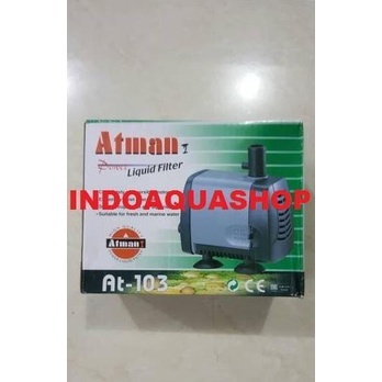 Jual Atman At-103 Pompa Celup Aquarium Kolam Submersible Water Pump ...