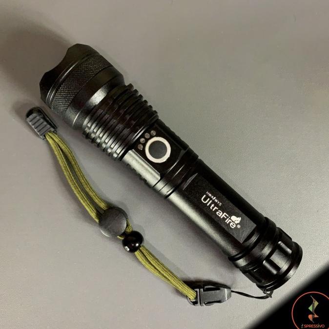Jual Senter LED XHP 50 ultrafire Cree baterai 26650 rechargeable ...