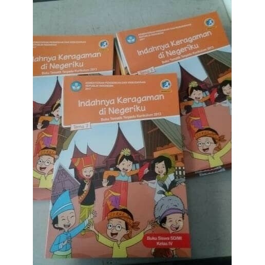 Jual Buku Tematik Kelas 4 Sd Tema 7 Indahnya Keragaman Negeriku Rev