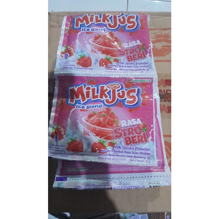 Jual Milkjus Renceng isi 10 bungkus | Shopee Indonesia