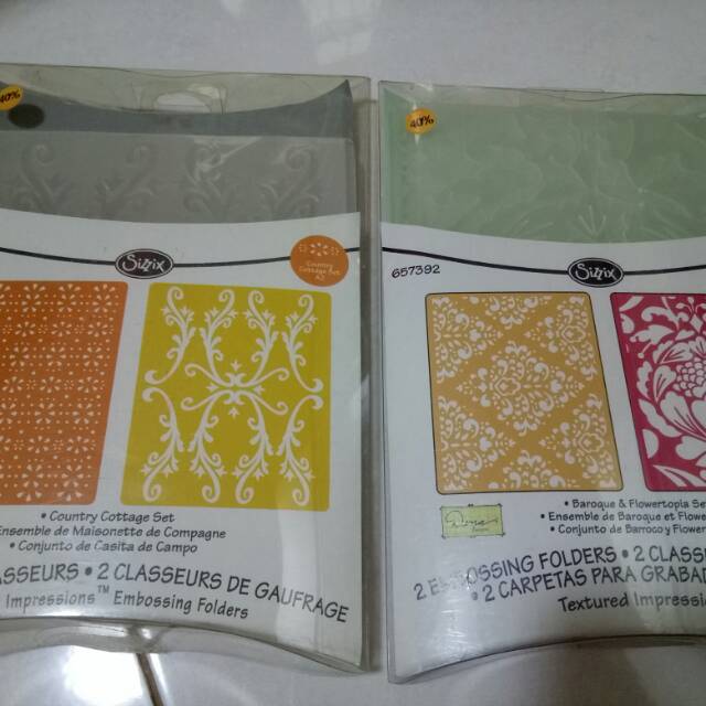 Jual Sizzix embossing folder | Shopee Indonesia