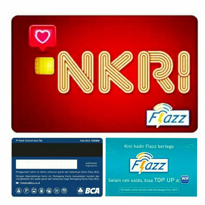 Jual FLAZZ BCA gen 2 /Gen2 with New Logo varian FLAZZ ORI /Like eTOLL eMONEY Tapcash or Brizzi ...