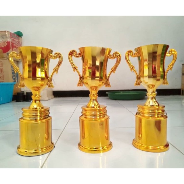 Jual PIALA EMAS ( 30 cm ) Piala Tatakan Emas Cup ukir ( satuan ...